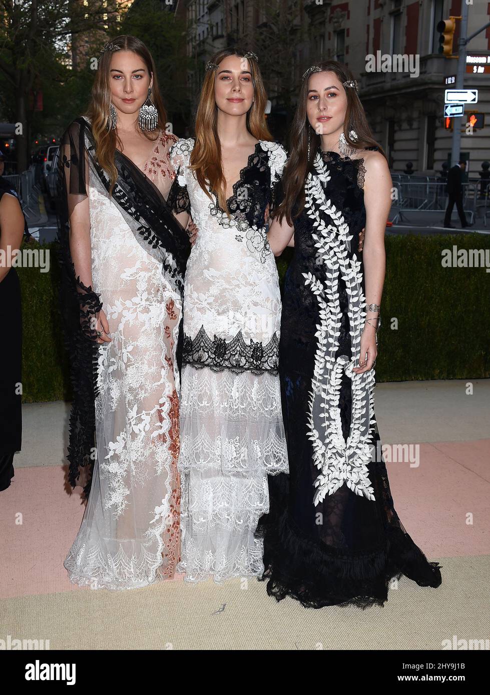 Haim attending the Costume Institute Benefit at The Met Celebrates ...