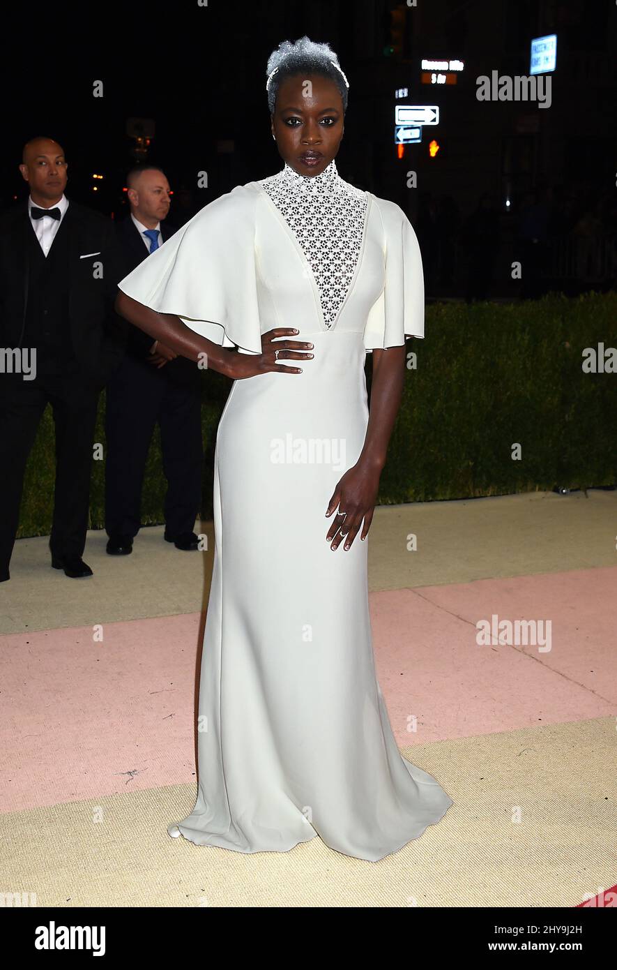 Danai Gurira attending the Costume Institute Benefit at The Met ...