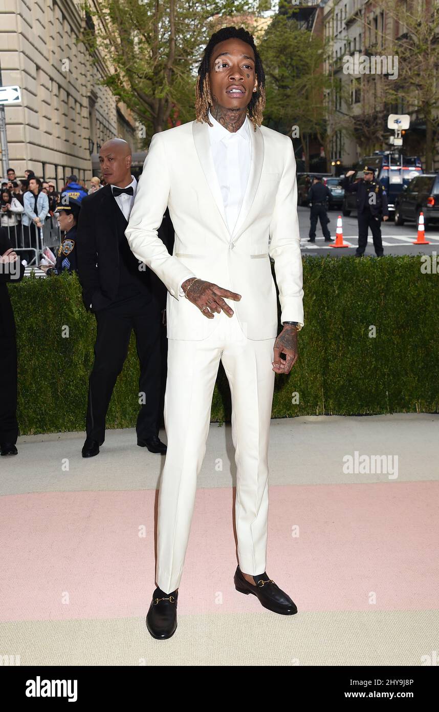 Wiz Khalifa attending the Costume Institute Benefit at The Met ...