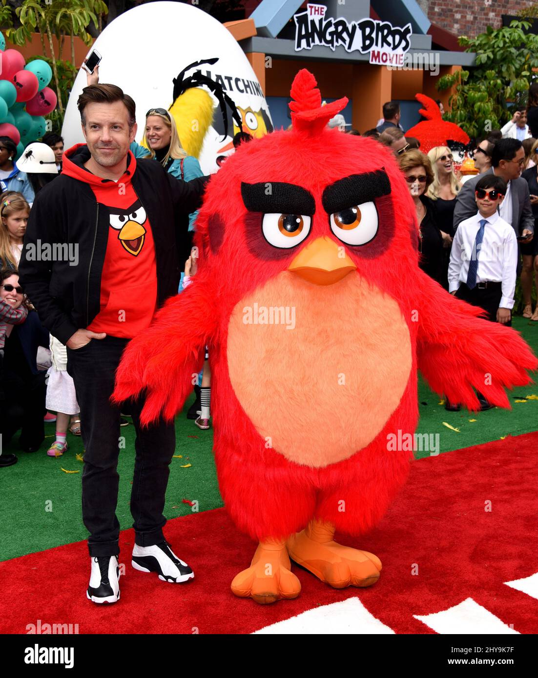 Jason Sudeikis attending "The Angry Birds Movie" Premiere held at ...
