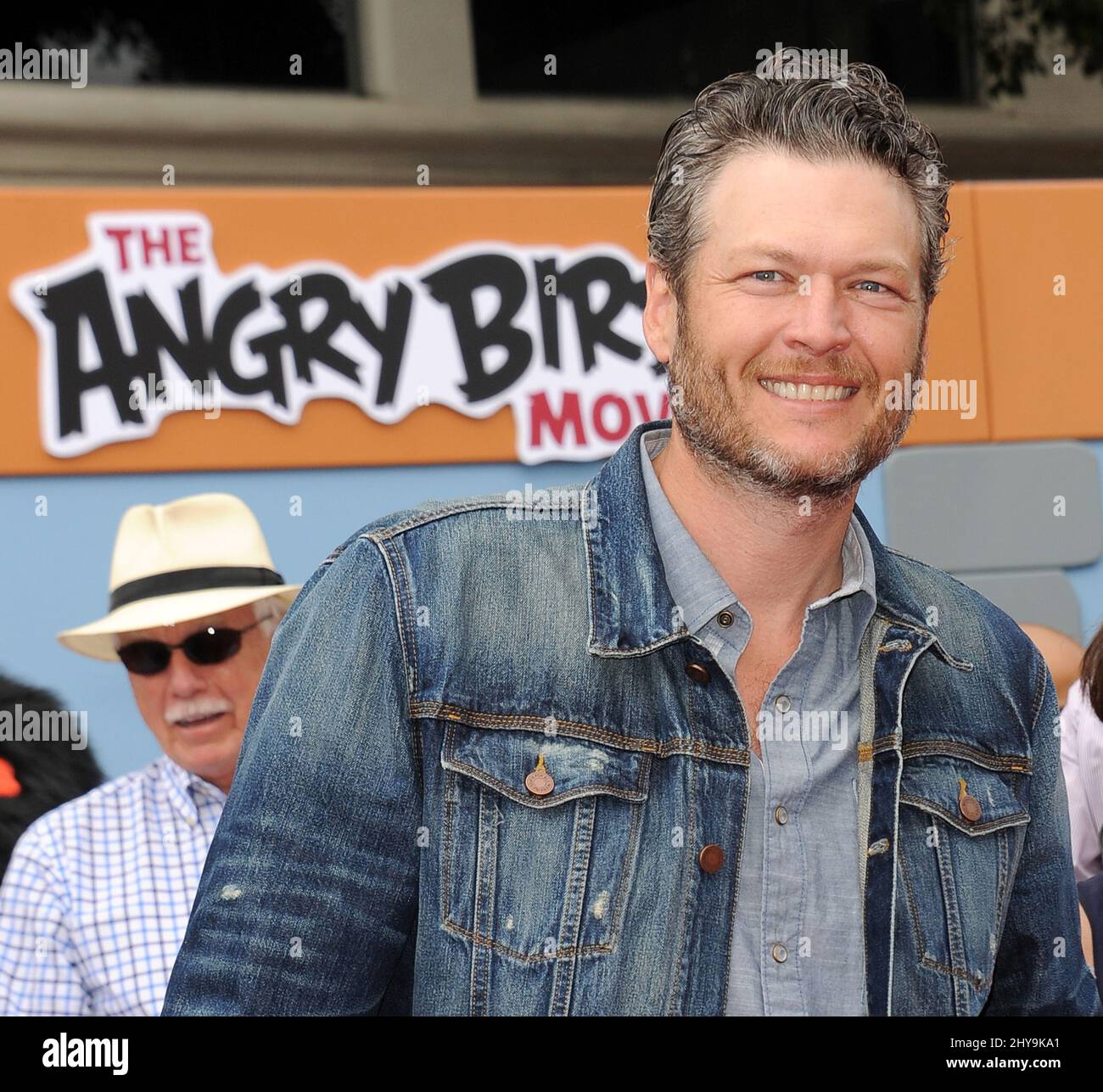 Blake Shelton attending "The Angry Birds Movie" Premiere held at ...