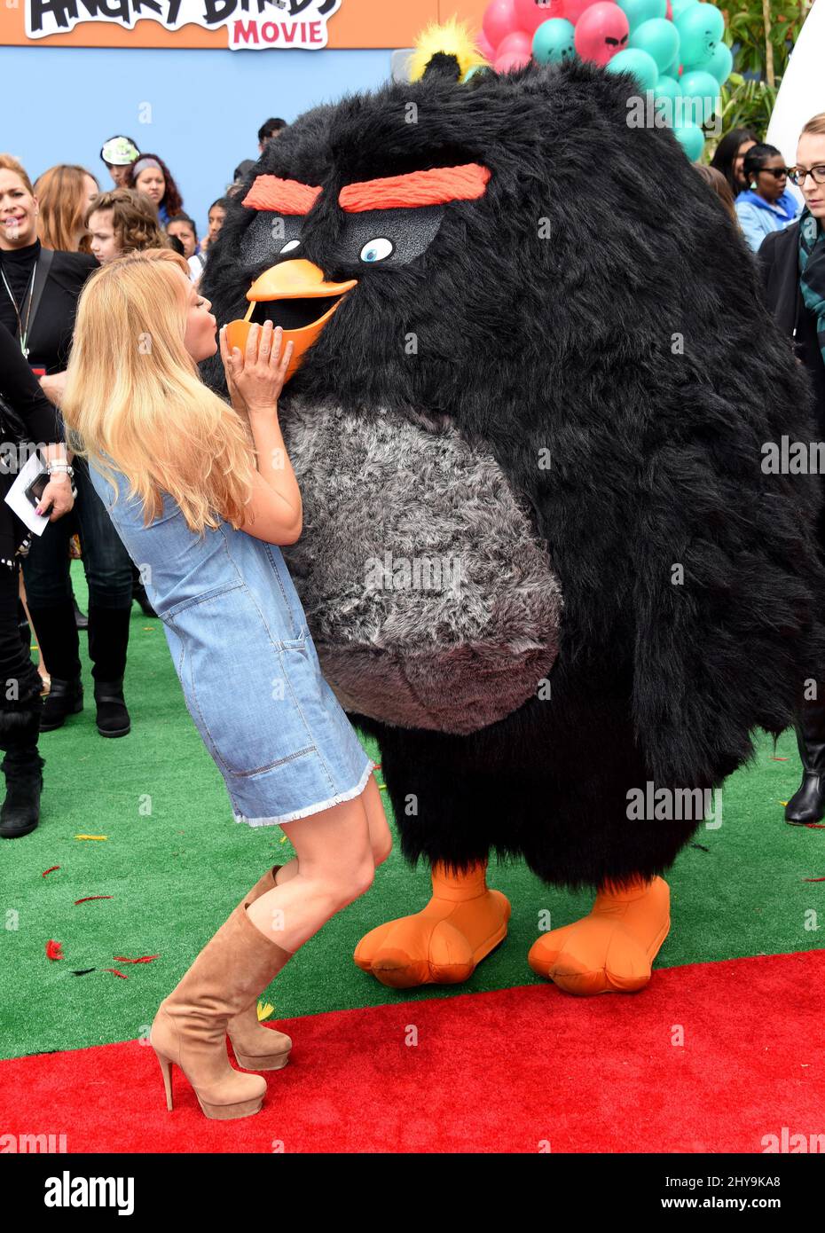 Charlotte Ross attending "The Angry Birds Movie" Premiere held at ...