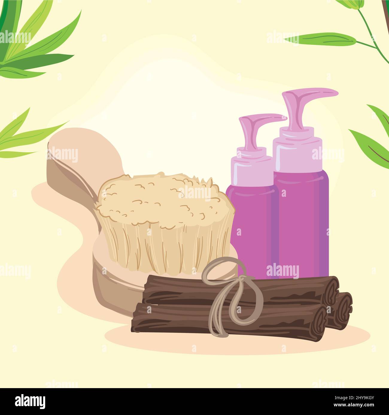 spa items design Stock Vector Image & Art - Alamy