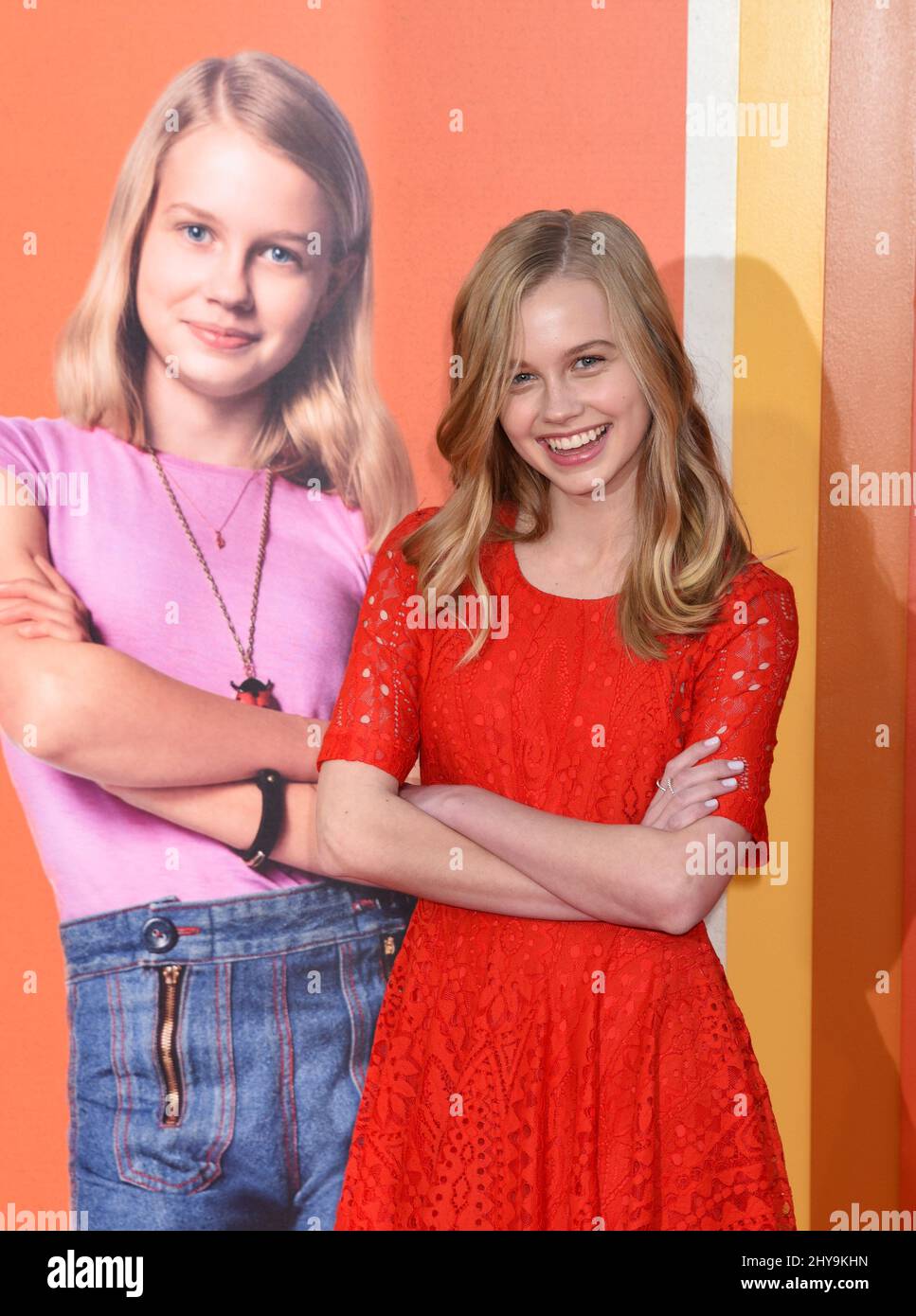 Angourie Rice attending "The Nice Guys" Los Angeles Premiere held at ...
