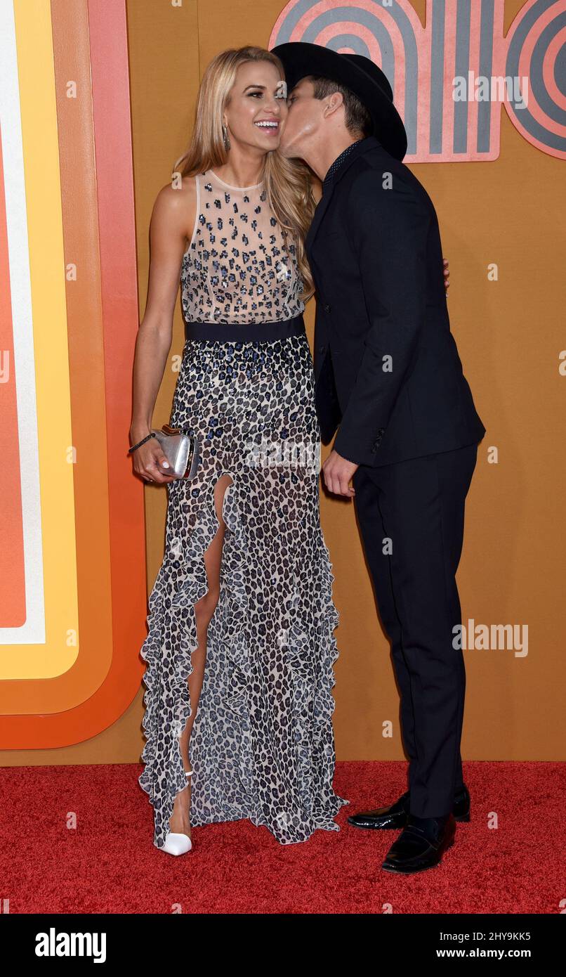 Lucy Wolvert and Beau Knapp attending "The Nice Guys" Los Angeles ...