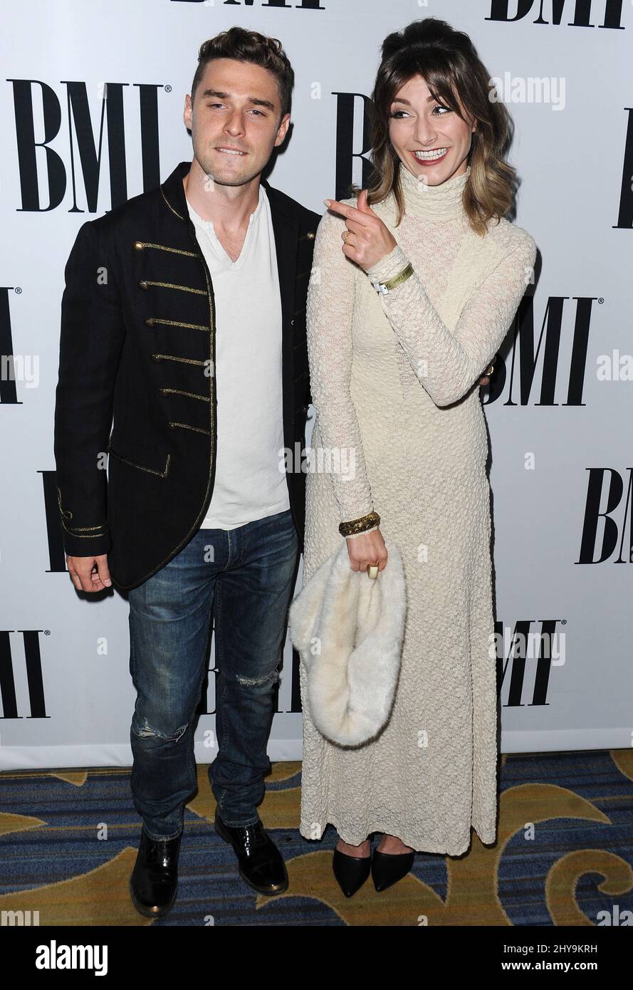 Nick Noonan, Amy Noonan attending The 64th Annual BMI Pop Awards held ...