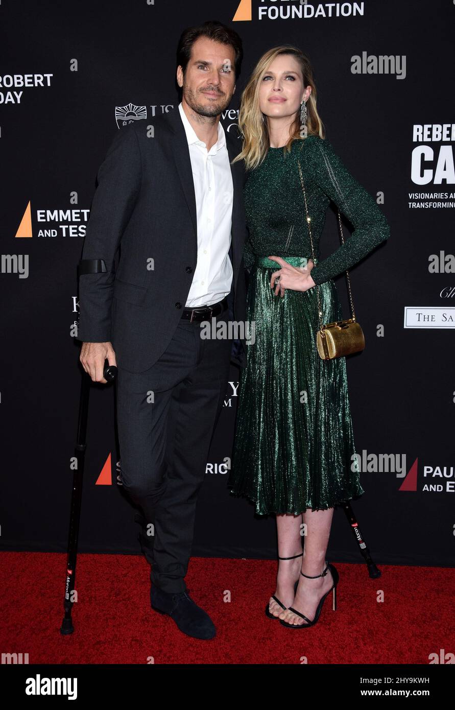 Tommy Haas and Sara Foster attending the Rebels With A Cause Gala held ...
