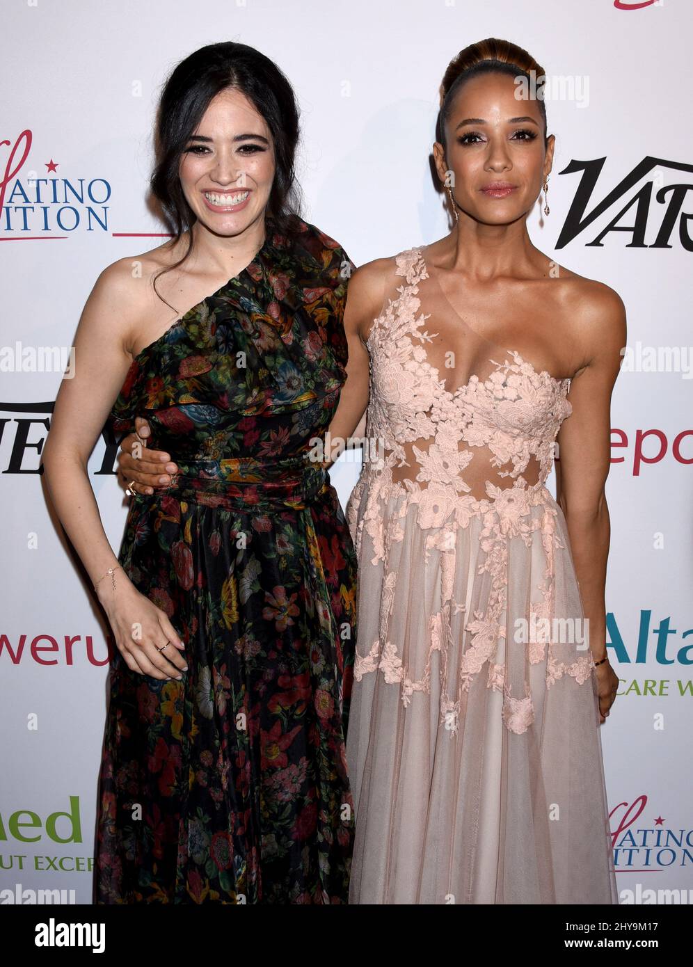 Edy Ganem and Dania Ramirez attending the "Power Up, We Are The Future" Gala held at the Beverly ...