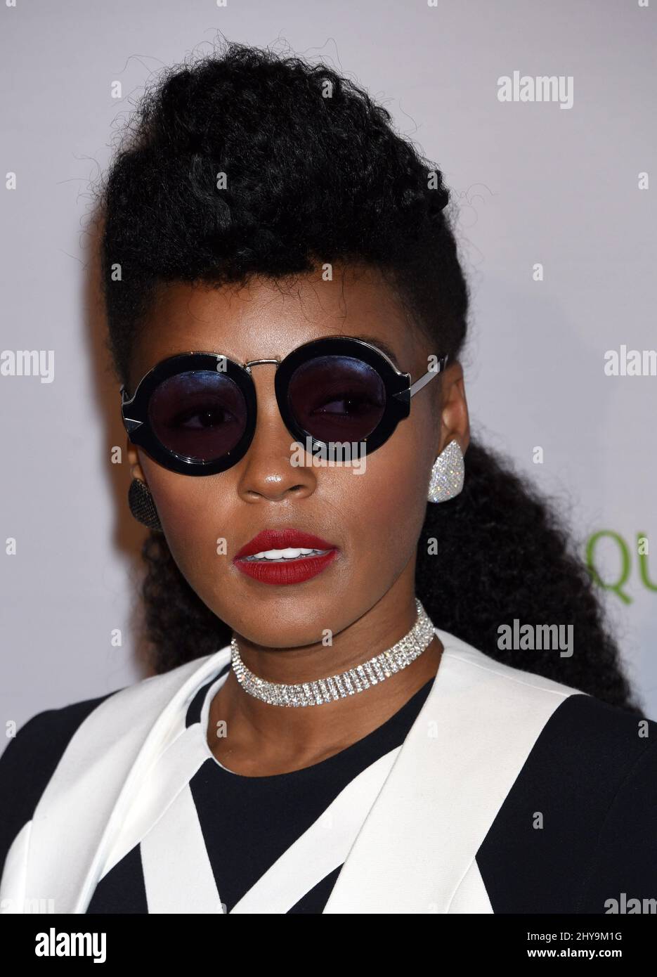 Janelle Monae attending the "Power Up, We Are The Future" Gala held at ...