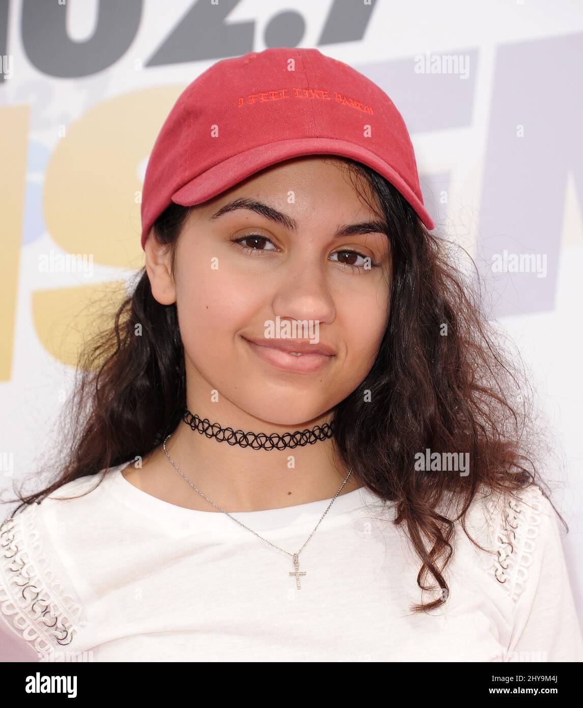 Alessia Cara arriving for the 102.7 Kiss FM's Wango Tango 2016 held at ...