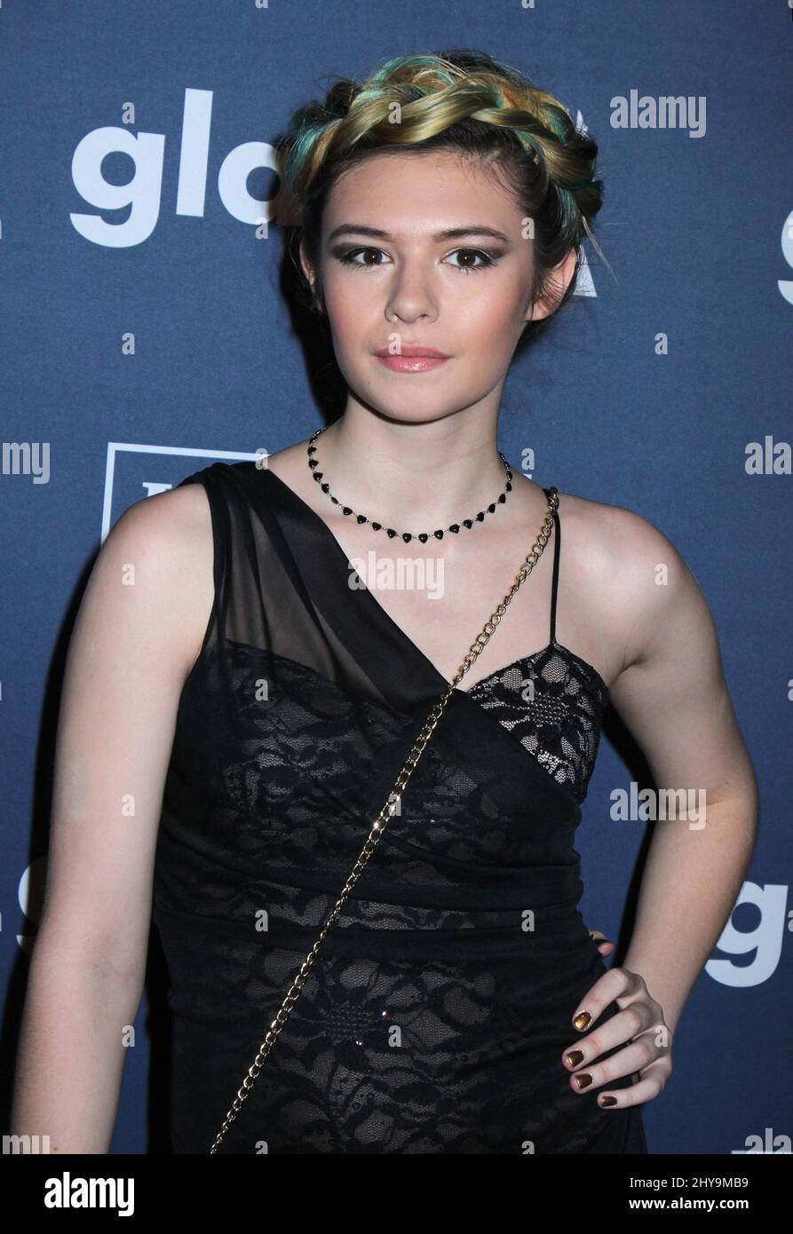 Nicole Maines Attending The 27th Annual Glaad Media Awards In Los