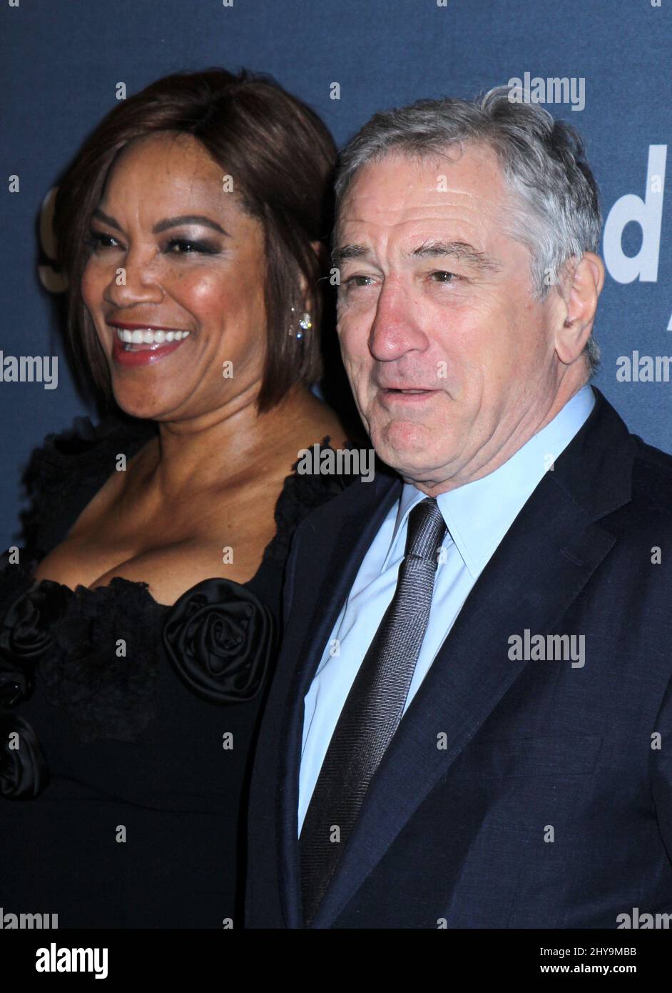 Robert De Niro and Grace Hightower attending the 27th annual GLAAD ...