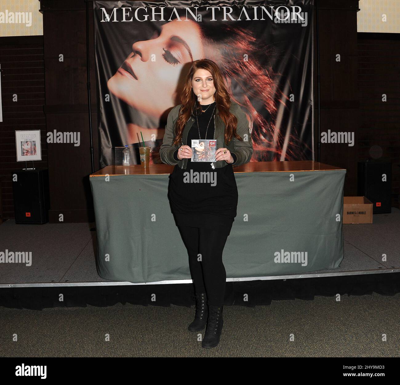 Meghan Trainor attending the Meghan Trainor "Thank You" CD Signing held ...