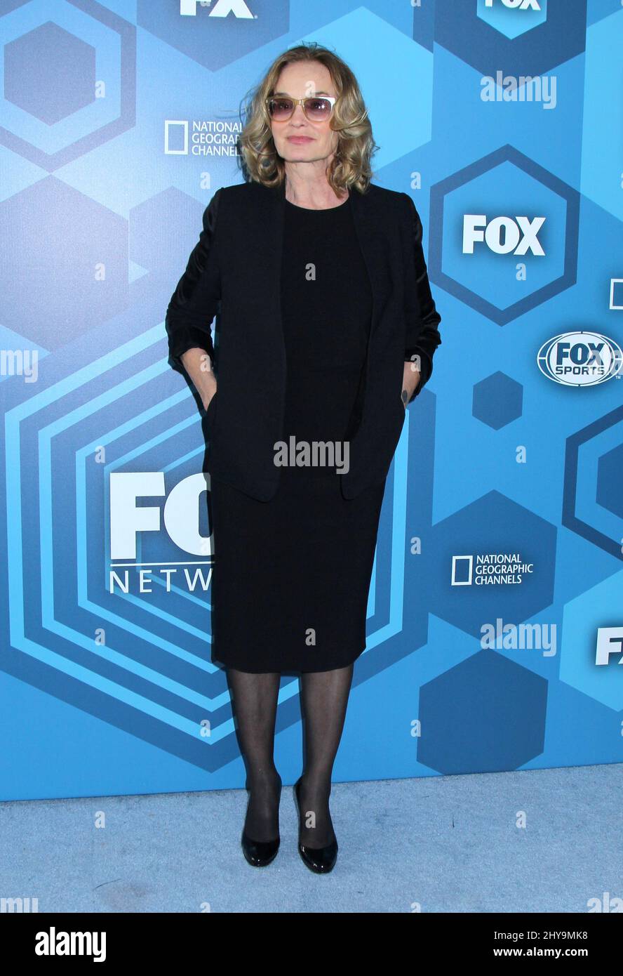 Jessica Lange attending the FOX Networks 2016 Upfront Presentation held ...