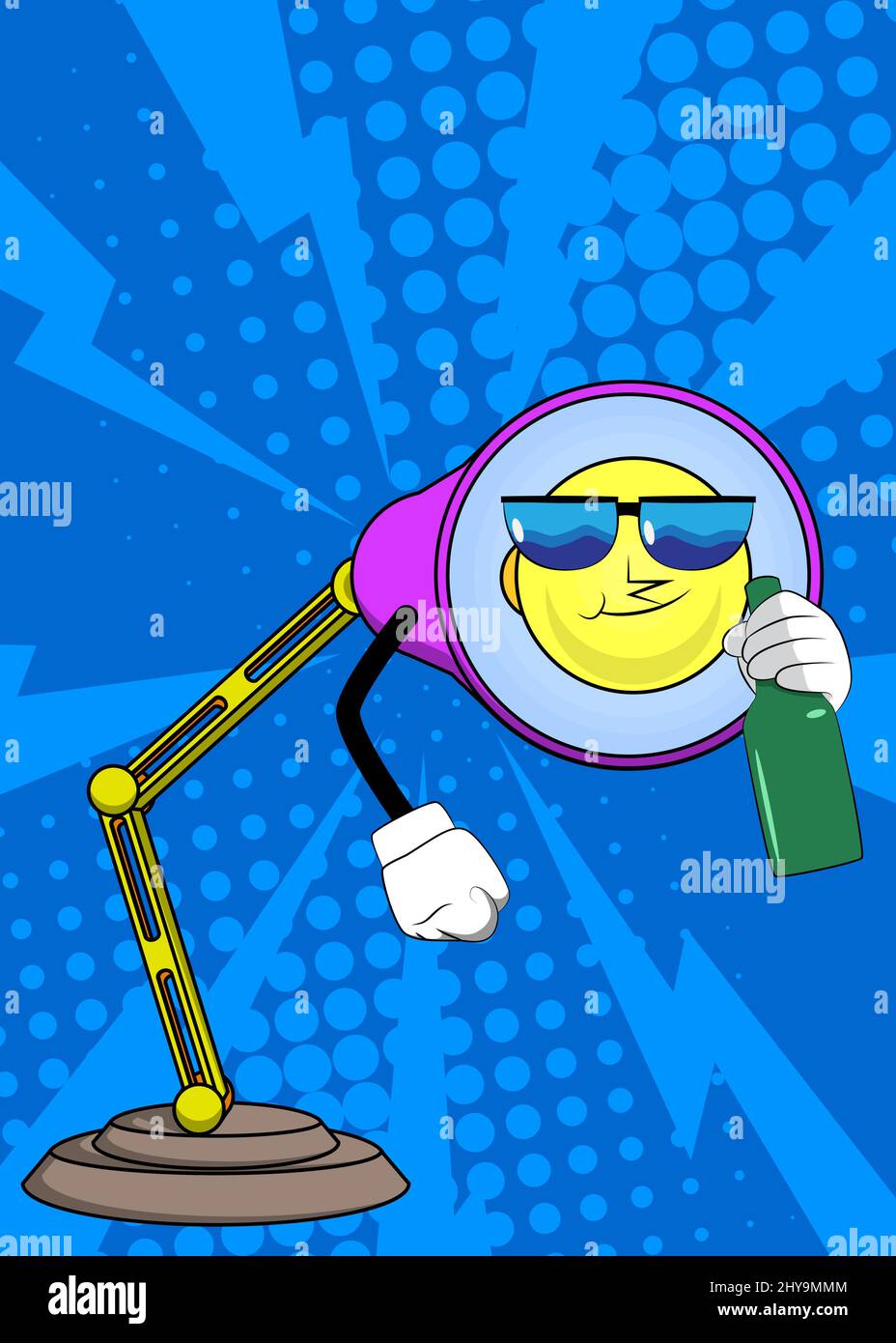 Working with beer Stock Vector Images - Alamy