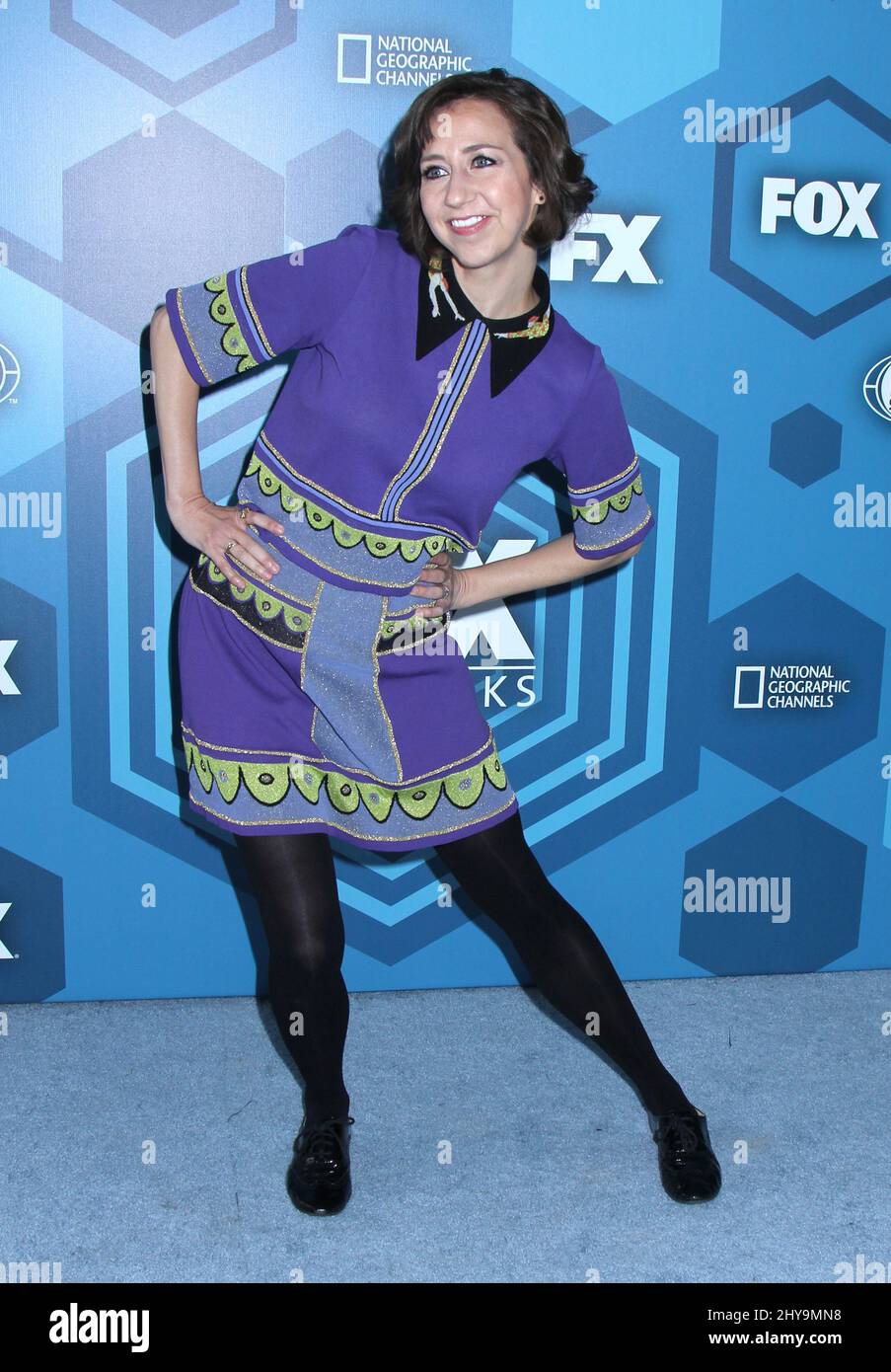 Kristen Schaal attending the FOX Networks 2016 Upfront Presentation ...