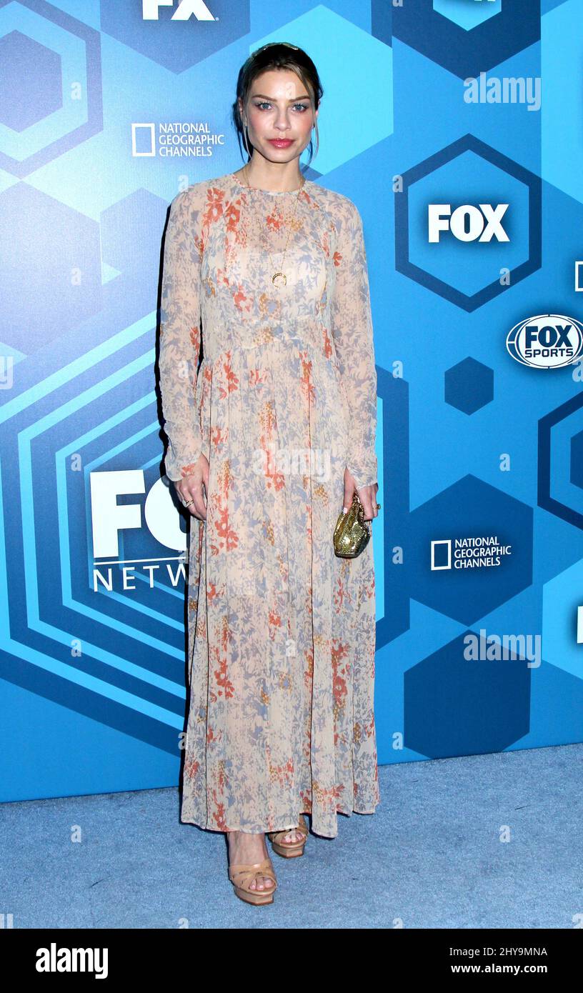 Lauren German attending the FOX Networks 2016 Upfront Presentation held ...