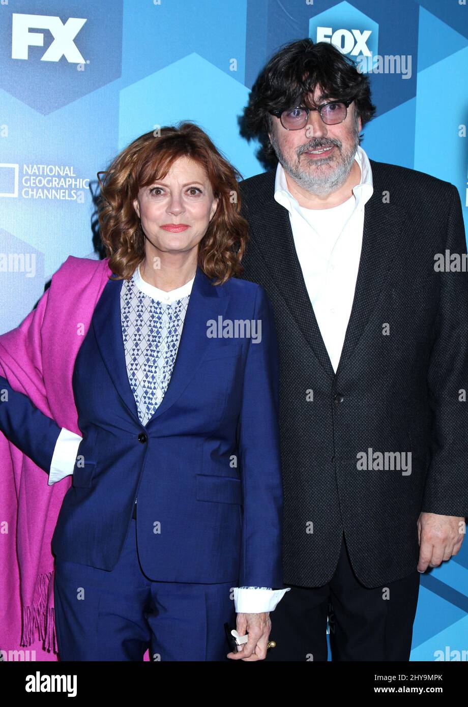 Susan Sarandon and Alfred Molina attending the FOX Networks 2016 ...