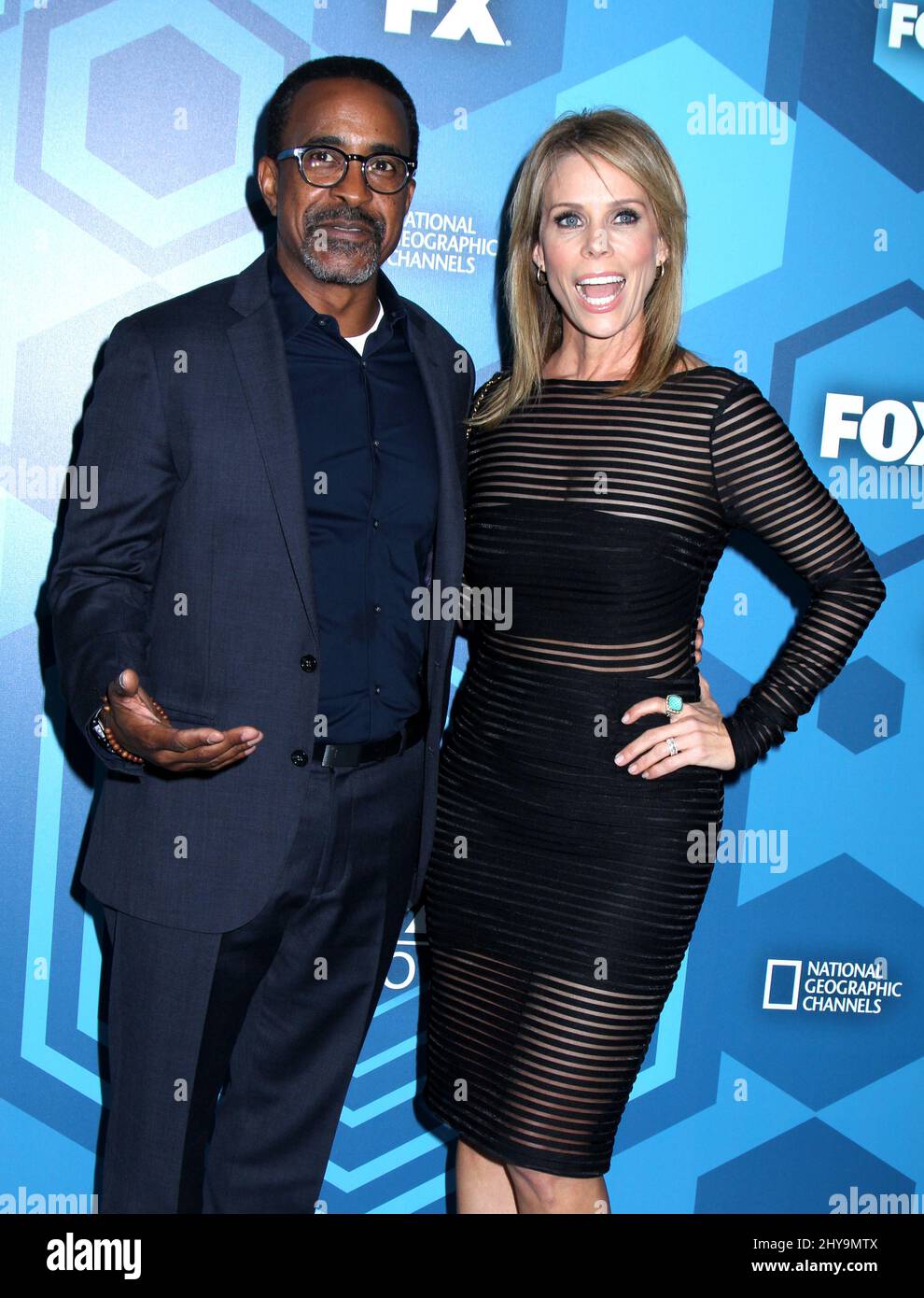 Tim Meadows and Cheryl Hines attending FOX Networks 2016 Upfront ...