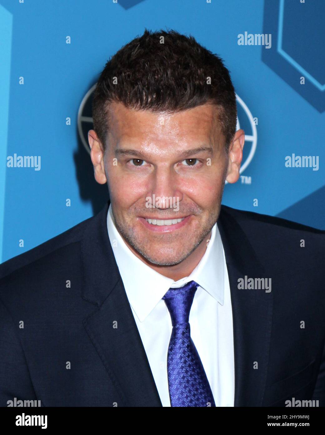 David Boreanaz attending the FOX Networks 2016 Upfront Presentation ...