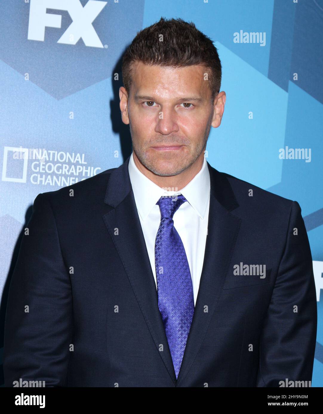 David Boreanaz attending the FOX Networks 2016 Upfront Presentation ...