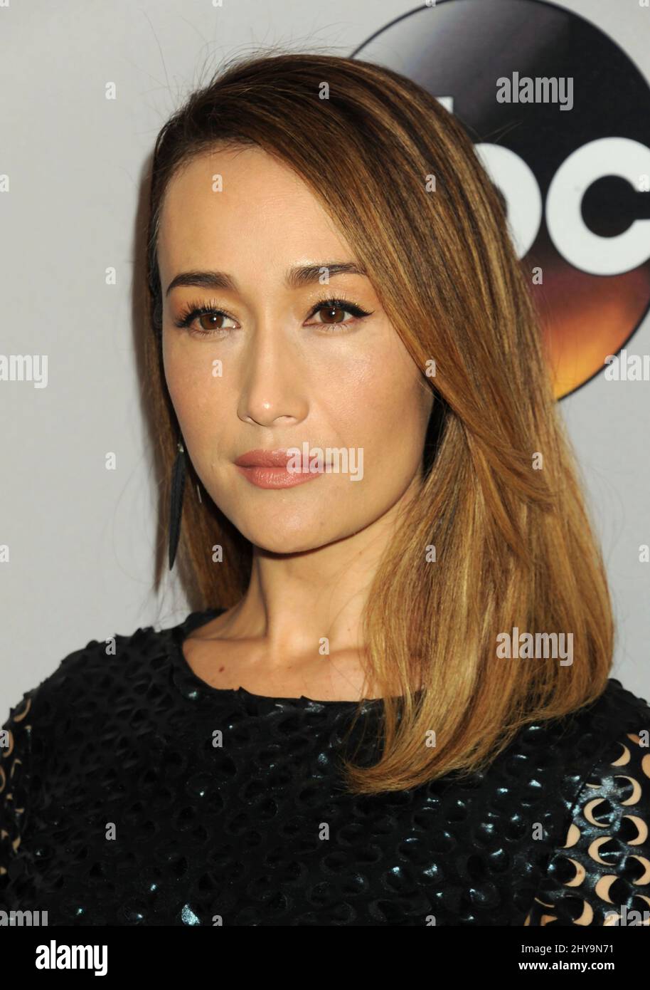 Maggie Q attending the ABC Network 2016 Upfronts held at the David ...