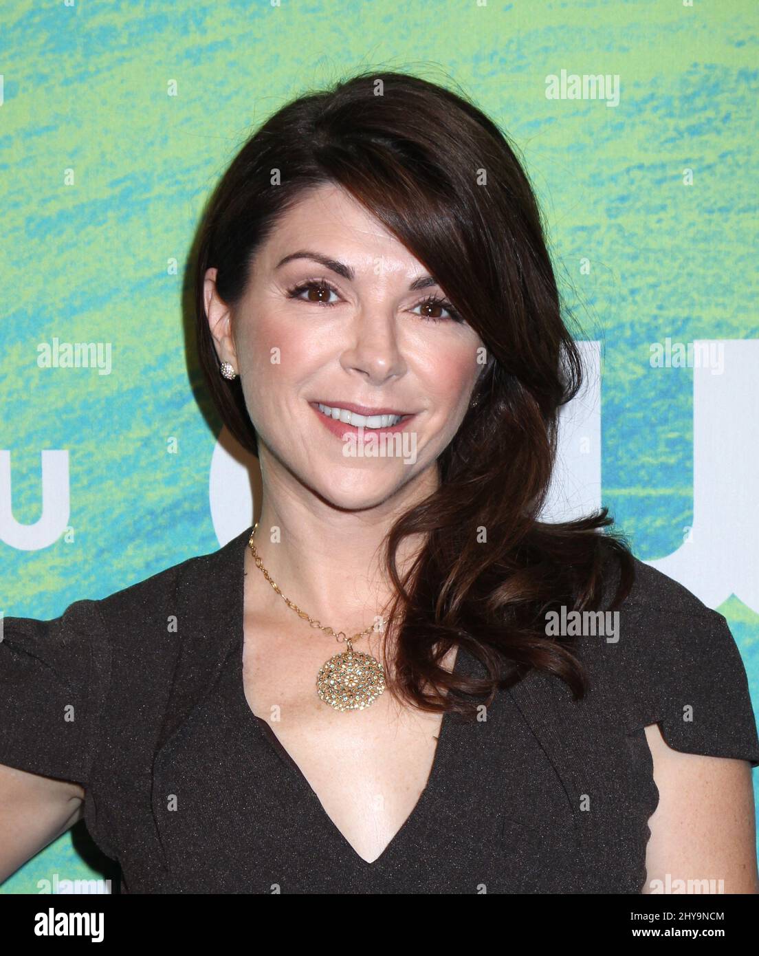 Amy Pietz attending the CW Network's 2016 Upfront Presentation on ...