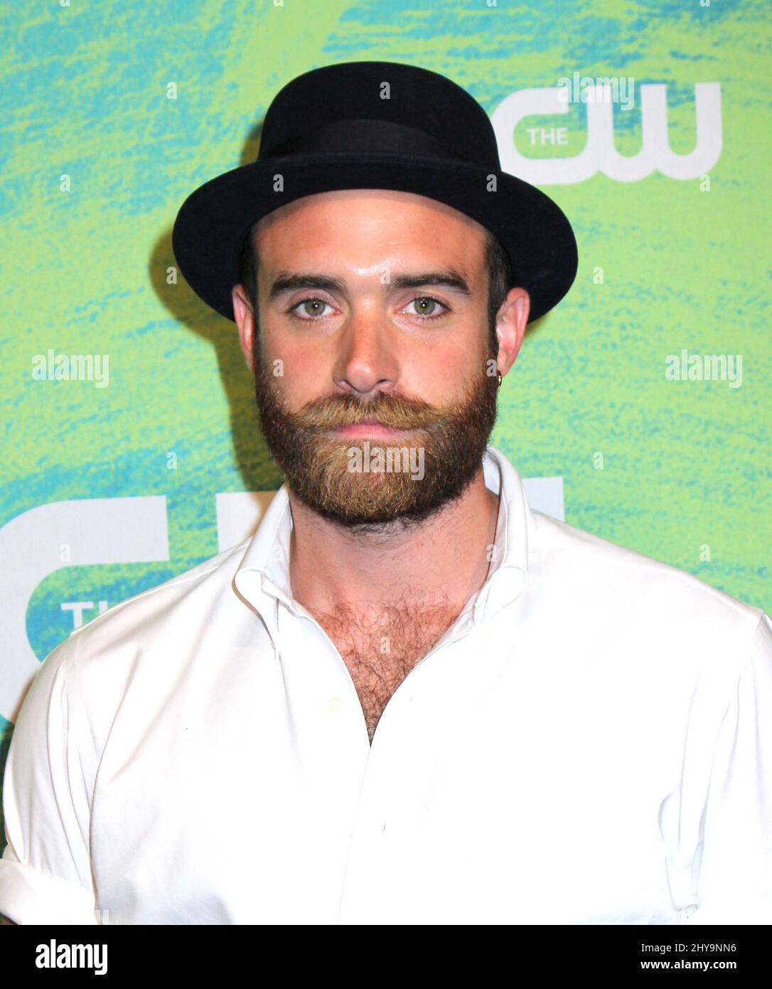 Joshua Sasse attending The CW Network's 2016 Upfront held at The London ...