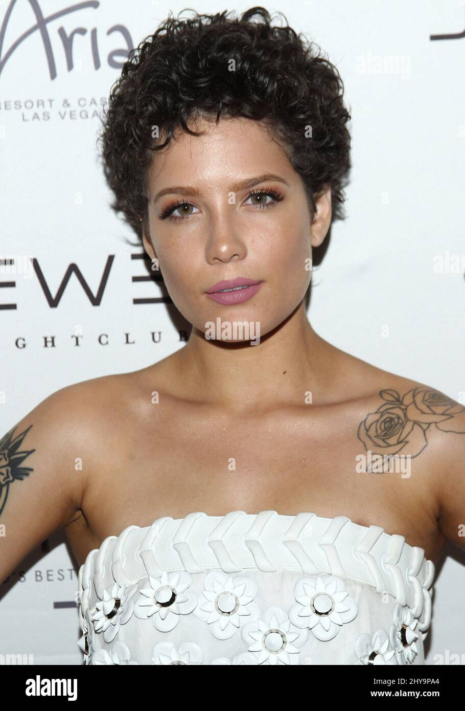 Halsey attending the JEWEL Nightclub Opening Night at ARIA Resort ...