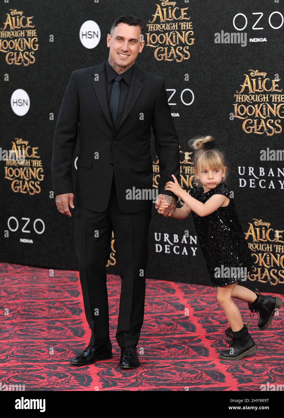 Carey Hart & Willow Hart attending the 'Alice Through The Looking Glass ...