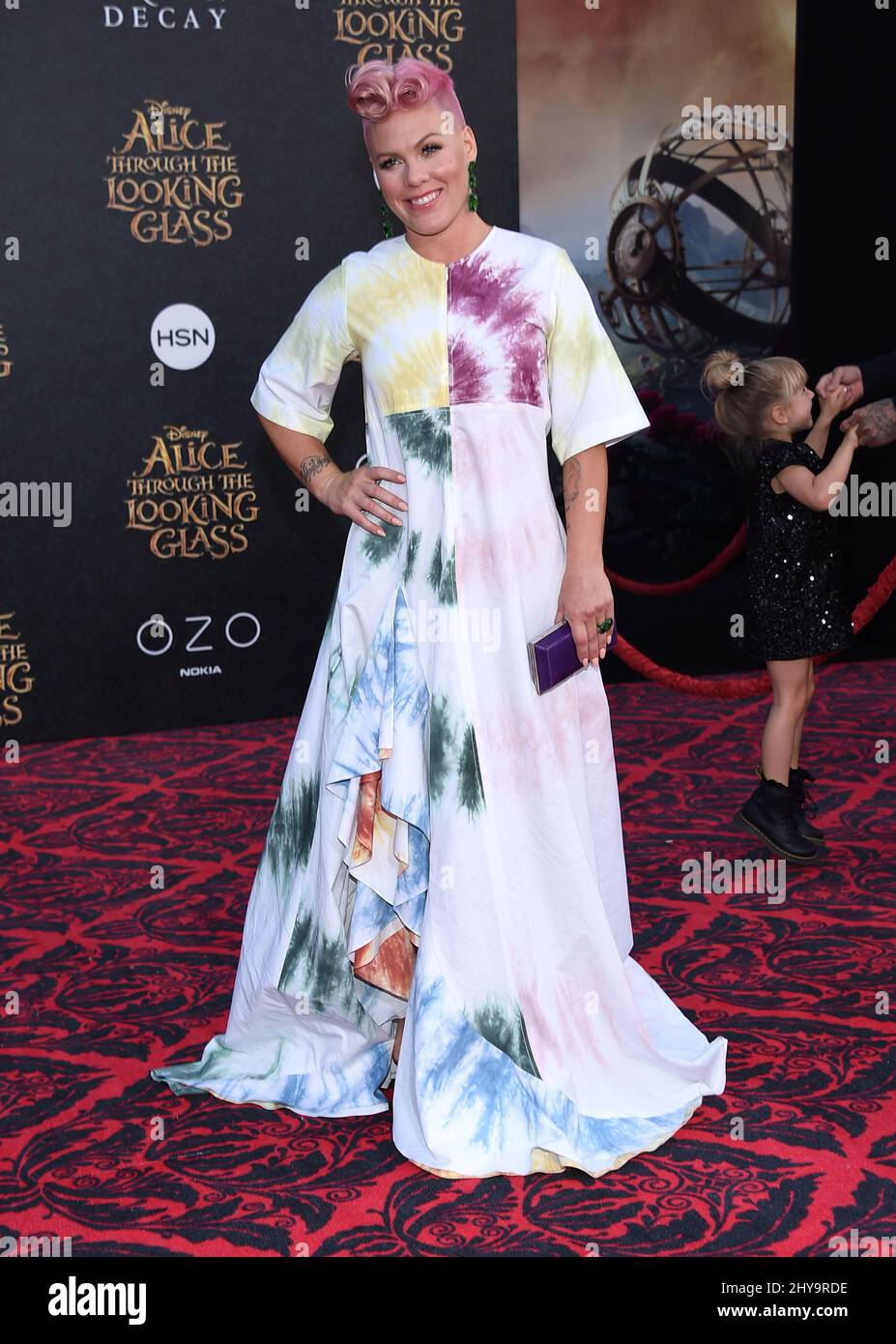 Pink attending the 'Alice Through The Looking Glass' US Premiere in Los ...