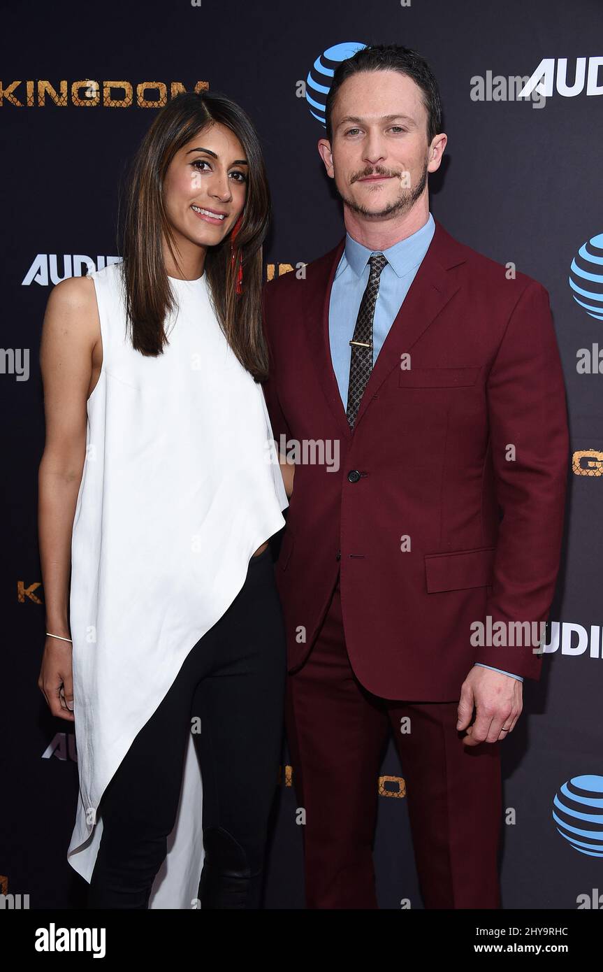 Jonathan Tucker & Tara Tucker attends the LA Premiere of Season Two ...