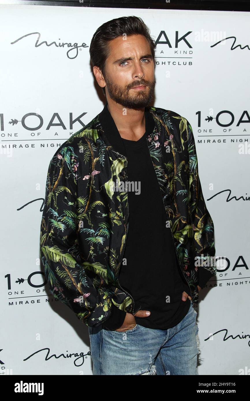 Scott Disick during his Birthday Celebration, 1 OAK Nightclub, Mirage ...