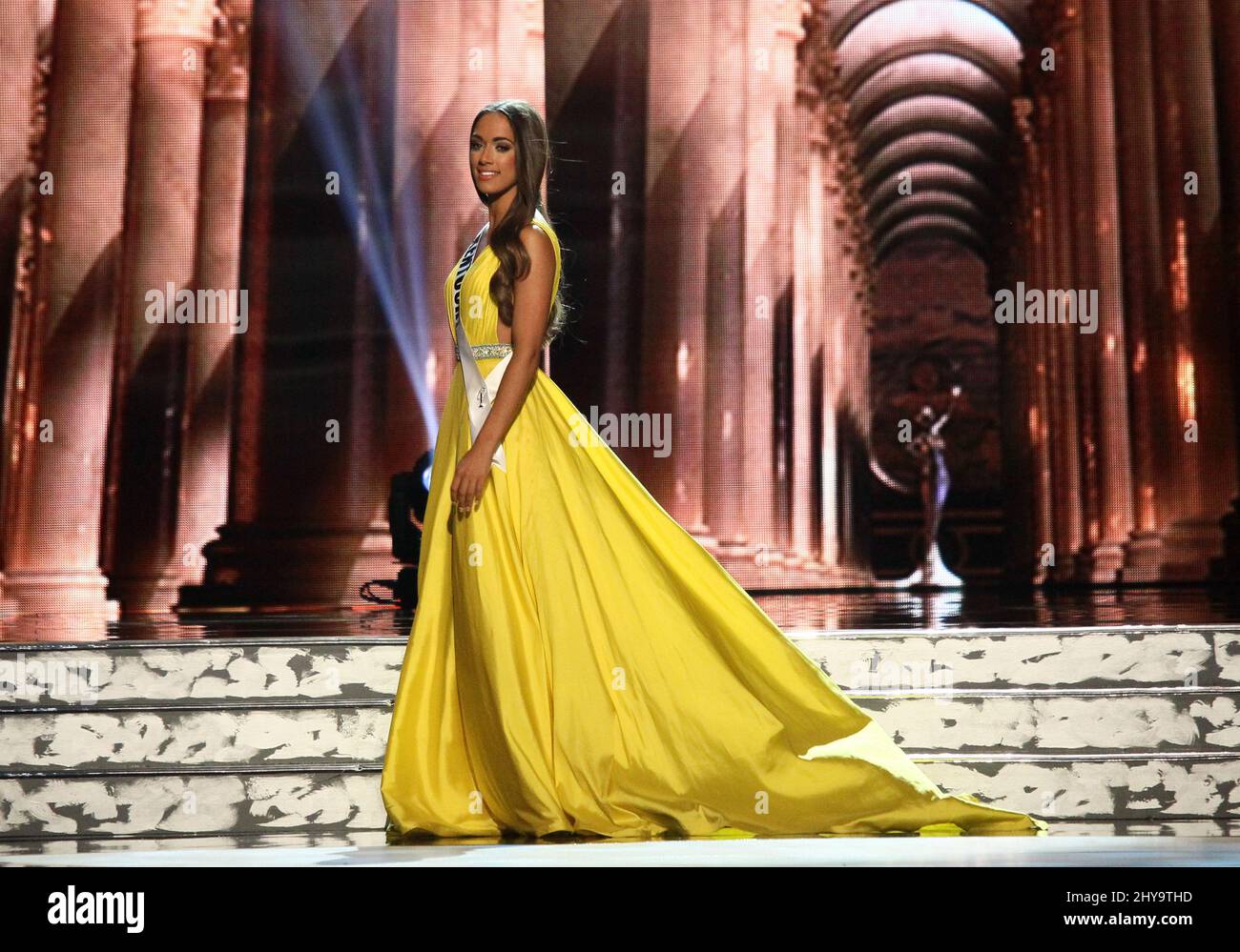 Miss Kentucky USA, Kyle Hornback on stage during the 2016 MISS USA ...