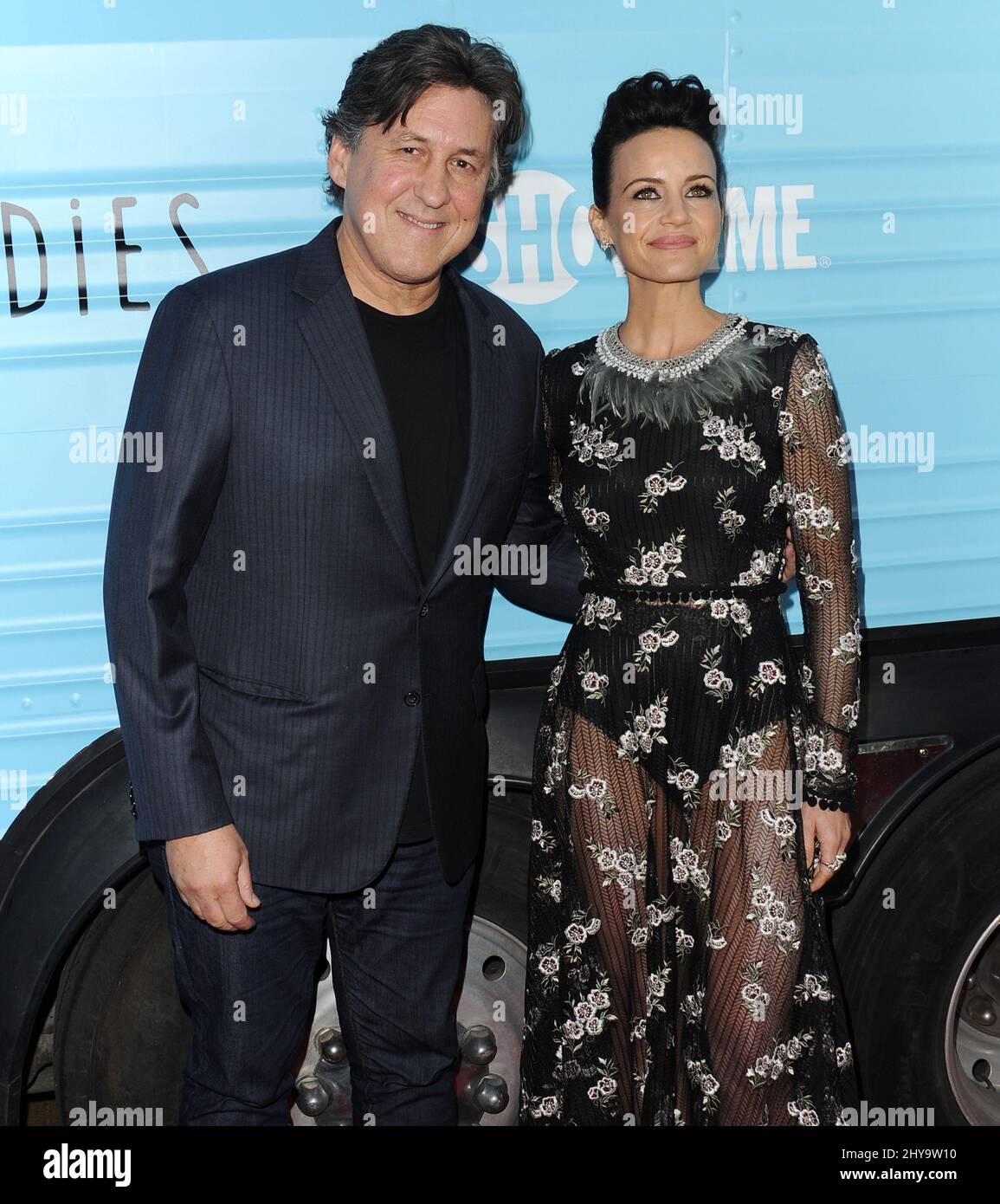 Cameron Crowe, Carla Gugino attends Showtime's "Roadies" Premiere held ...