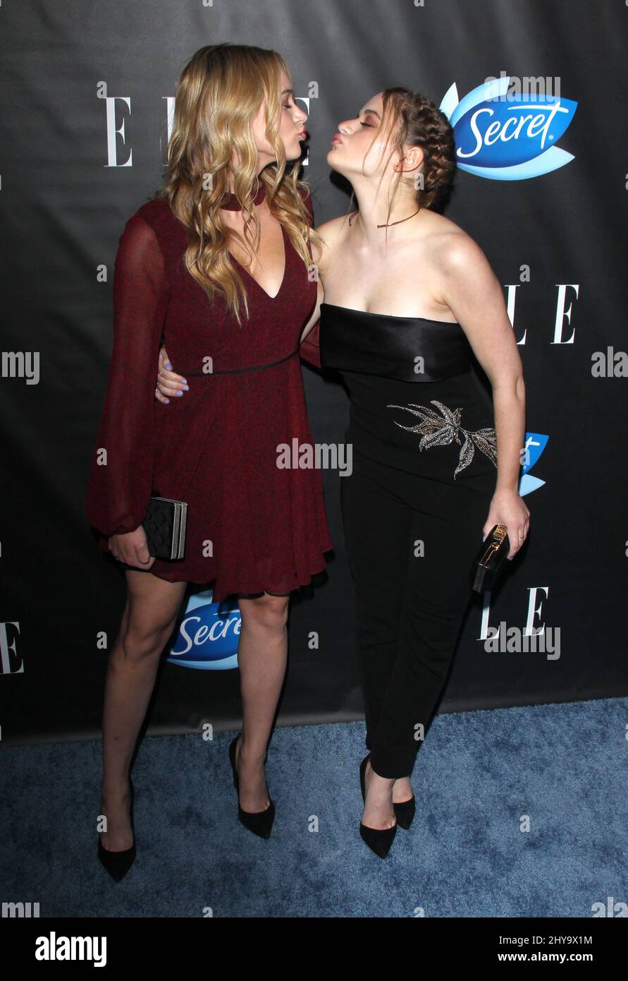 Hunter King and Joey King attending the ELLE Hosts Women In Comedy ...