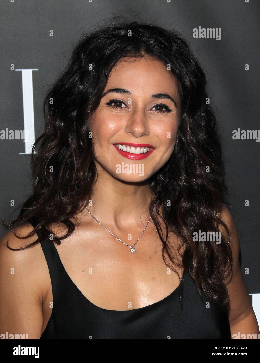 Emmanuelle Chriqui attending the ELLE Hosts Women In Comedy event held ...