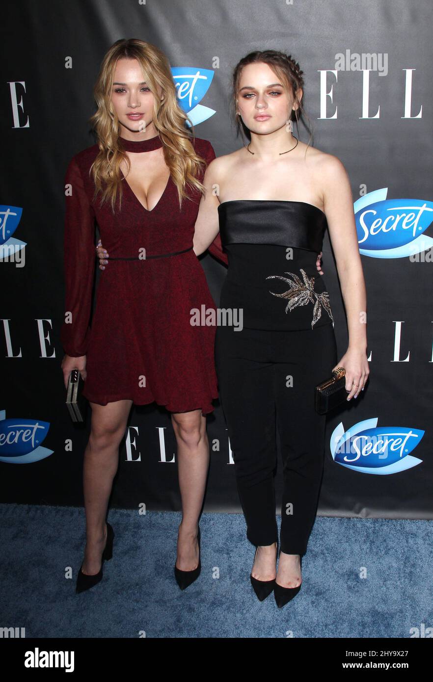 Hunter King and Joey King attending the ELLE Hosts Women In Comedy ...