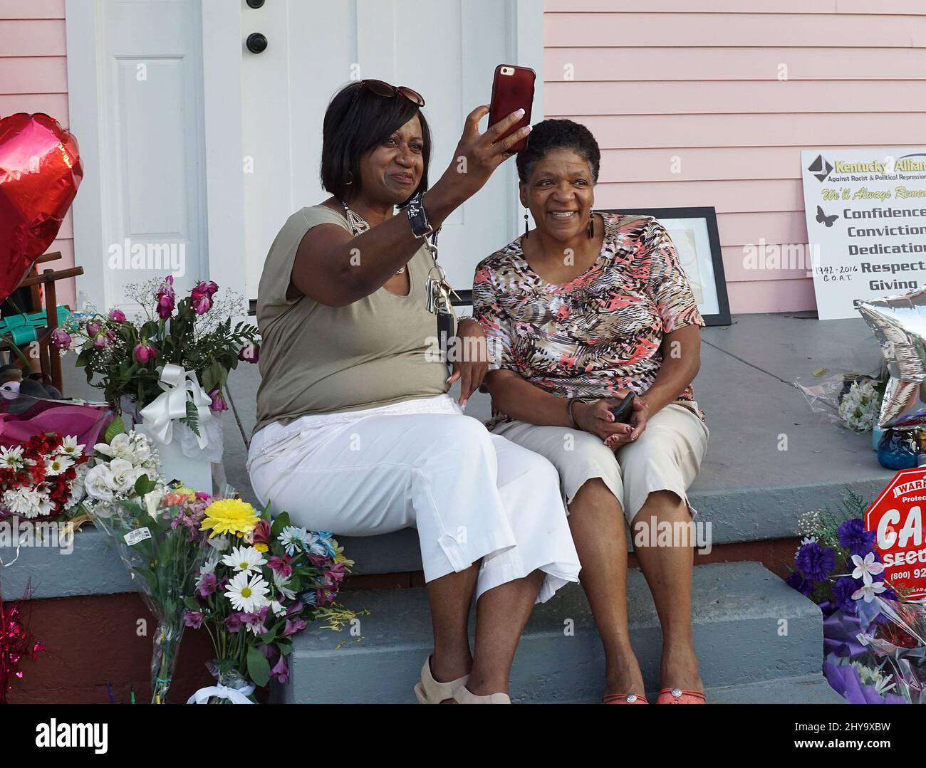 June 9, 2016 Louisville, KY. Muhammad Ali's Childhood Home Boxing ...