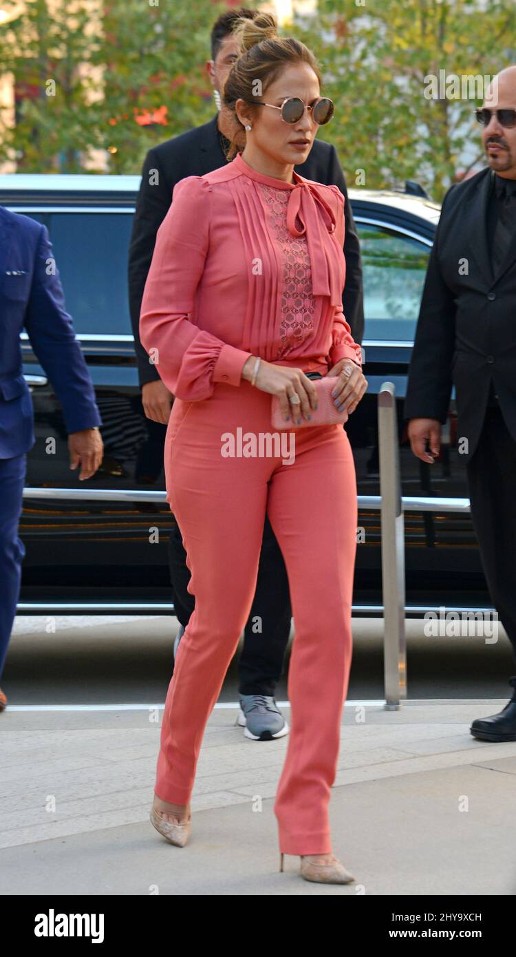 Jennifer Lopez attending the 'Shades Of Blue' Red Carpet Event held at ...