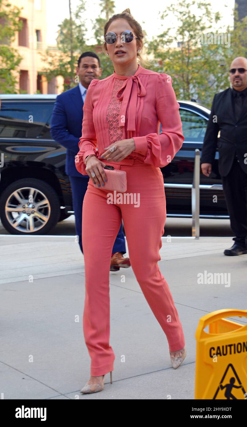 Jennifer Lopez attending the 'Shades Of Blue' Red Carpet Event held at ...