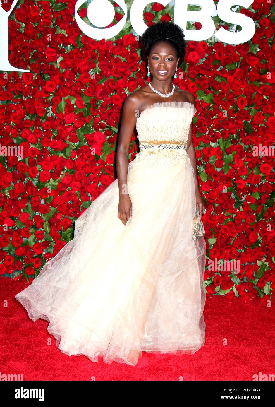 Zainab Jah arriving for the 70th Annual Tony Awards held at the Beacon ...
