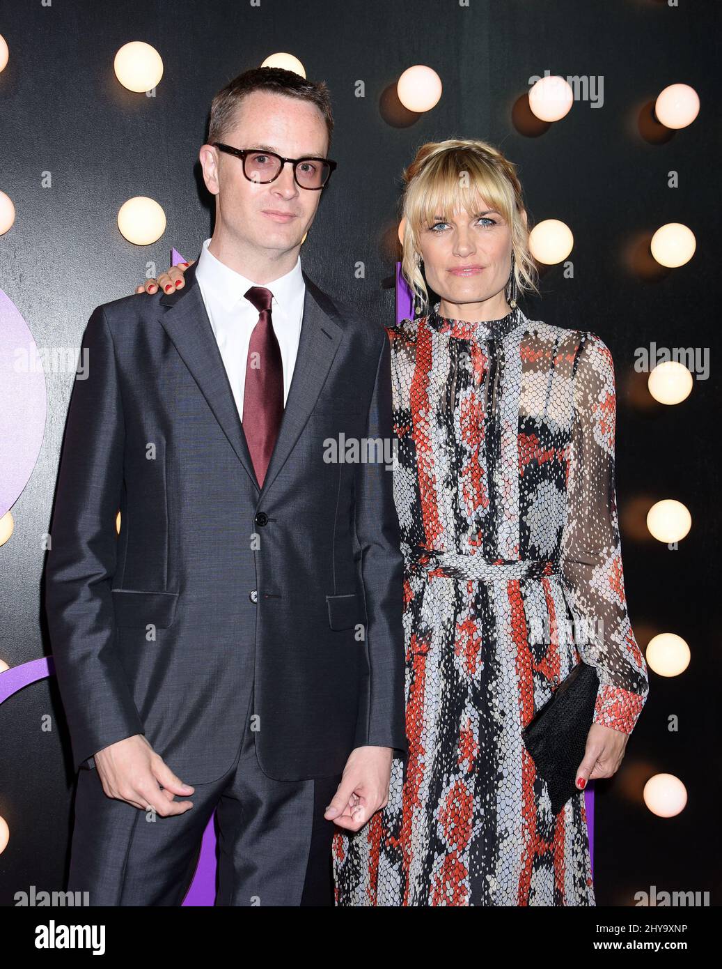 Nicolas Winding Refn and wife Liv Corfixen attending "The Neon Demon ...