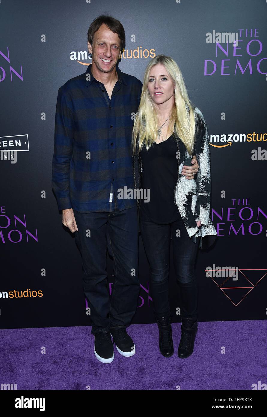 Tony Hawk attending "The Neon Demon" Los Angeles Premiere held at the ...
