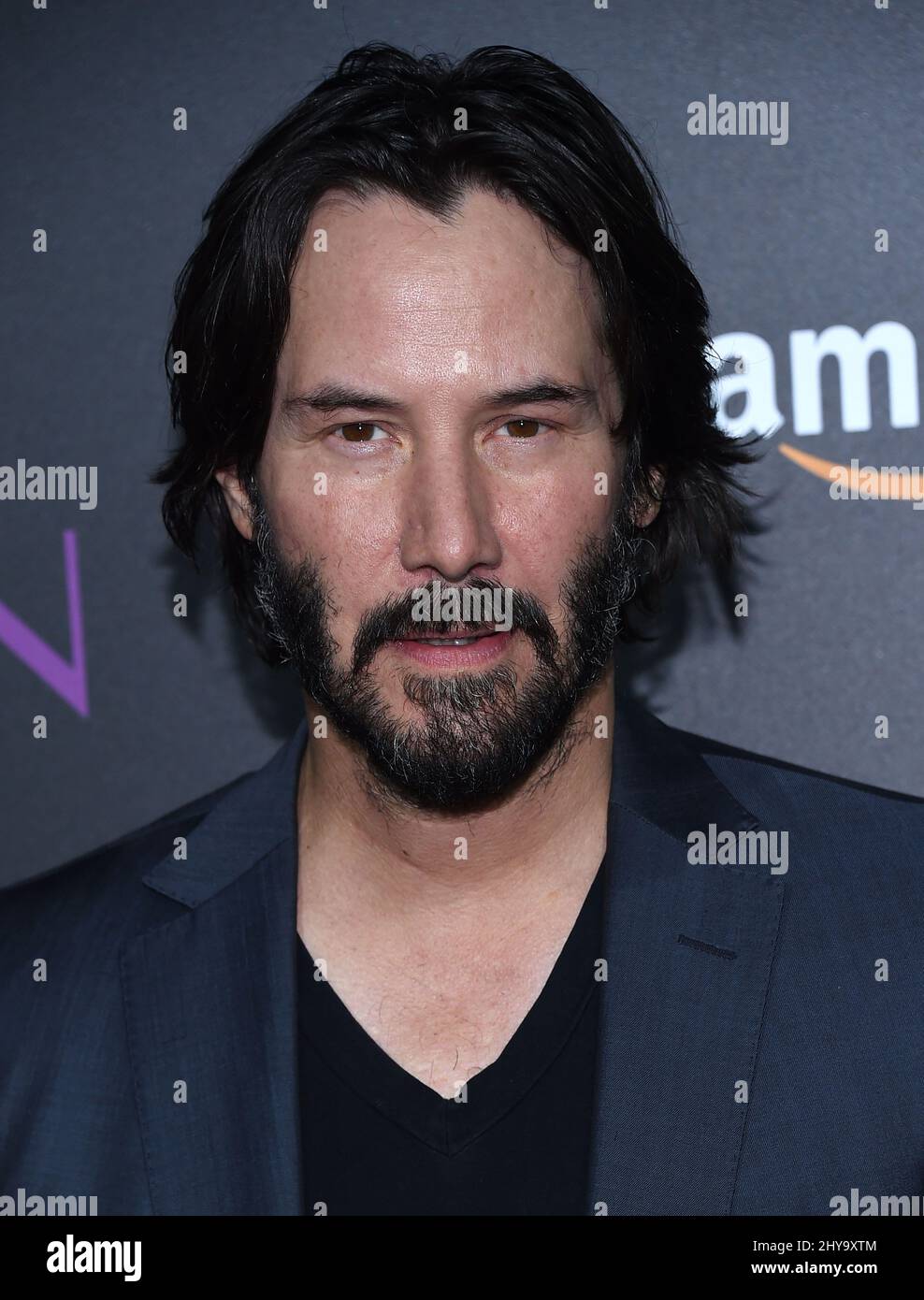 Keanu Reeves attending "The Neon Demon" Los Angeles Premiere held at ...