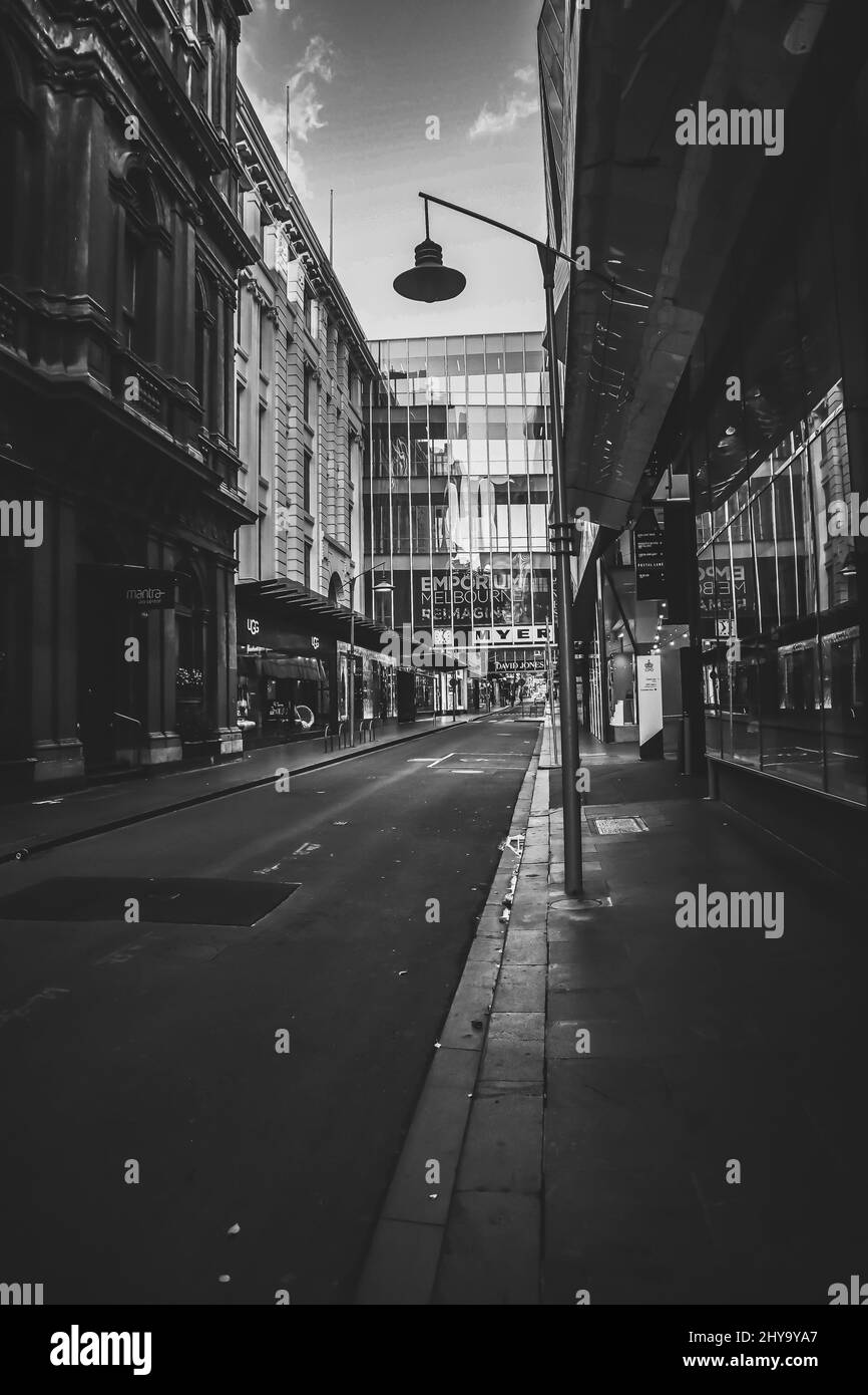 Modern melbourne architecture Black and White Stock Photos & Images - Alamy