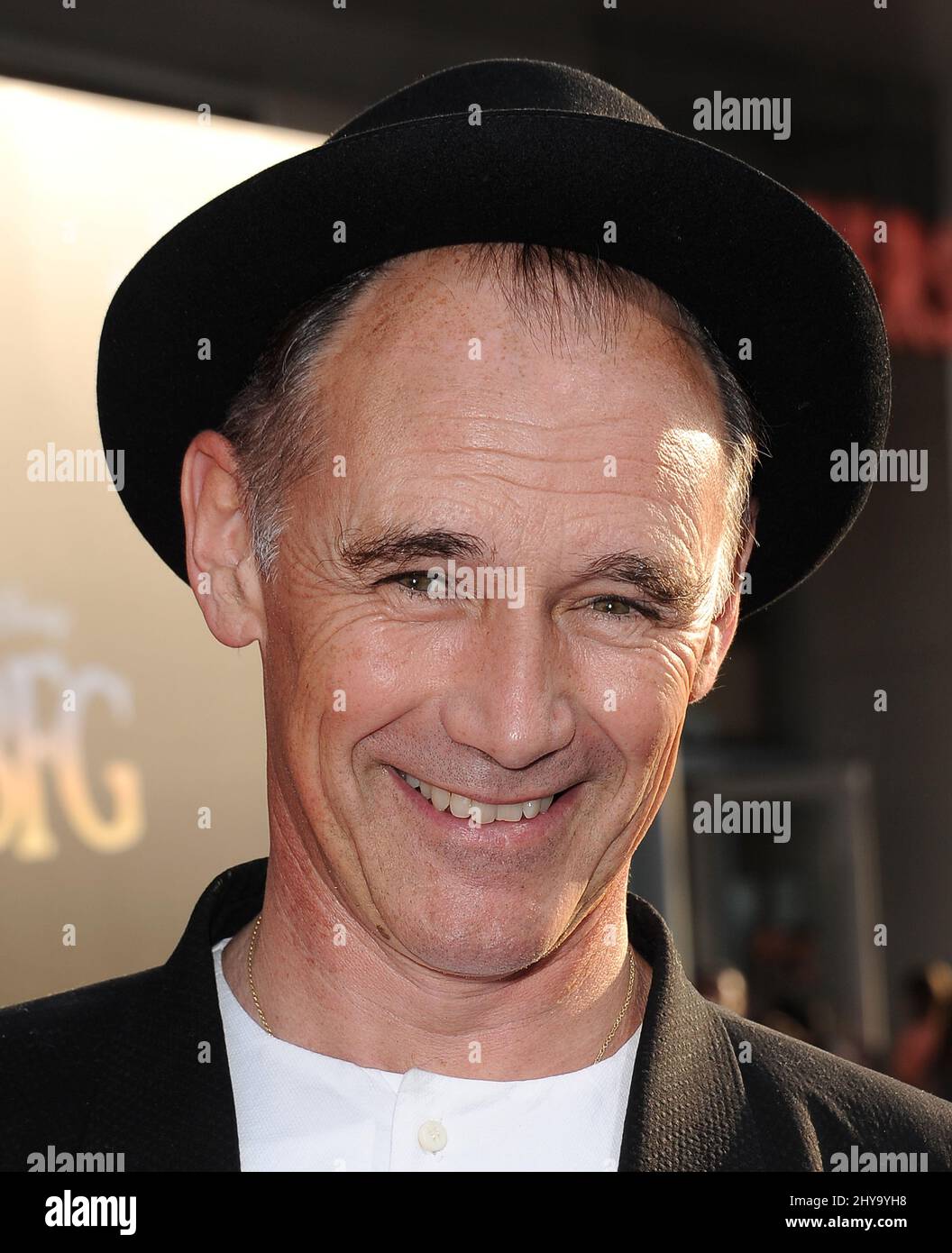 Mark Rylance attending the premiere of 'The BFG' in Los Angeles Stock ...