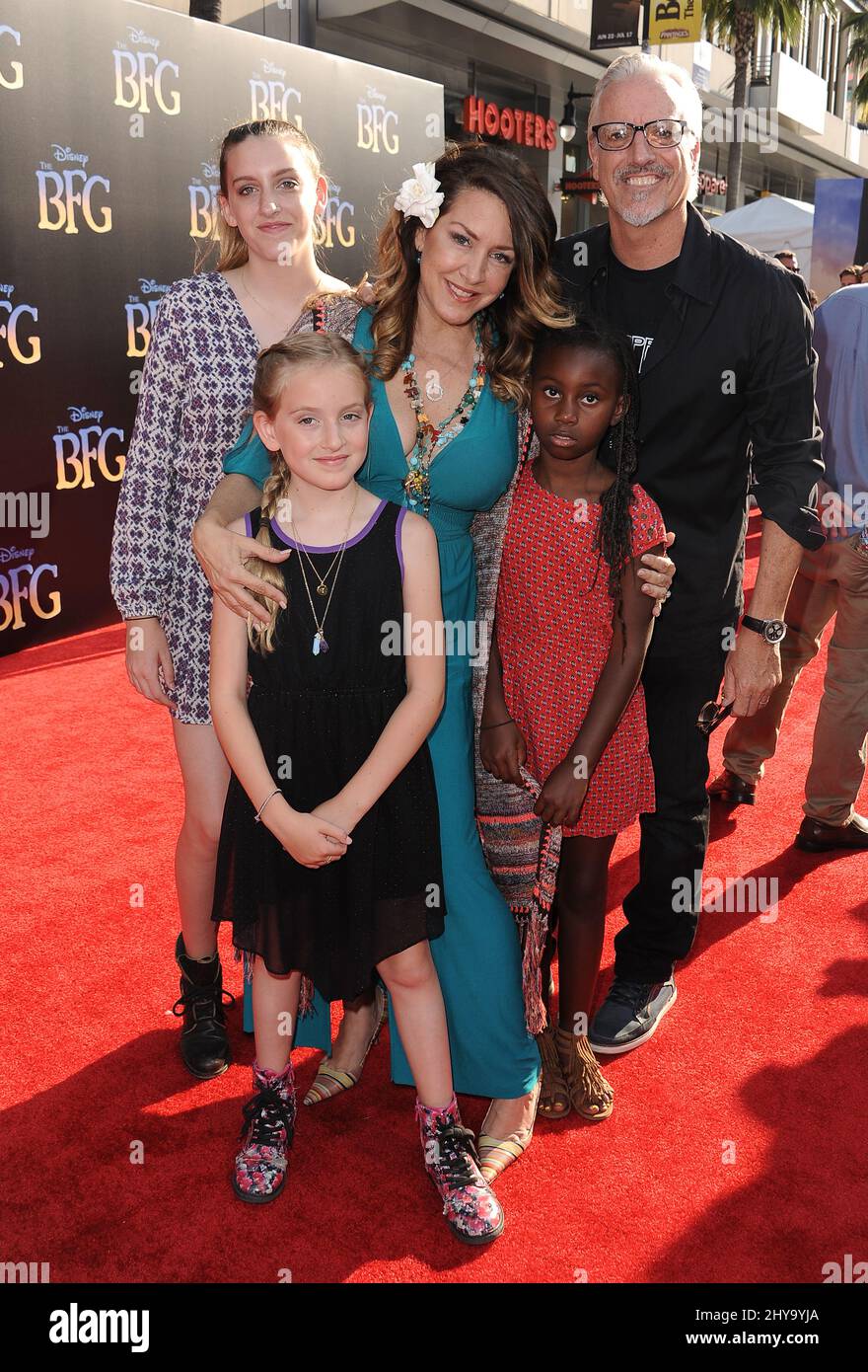 Joely Fisher attending the premiere of 'The BFG' in Los Angeles Stock ...