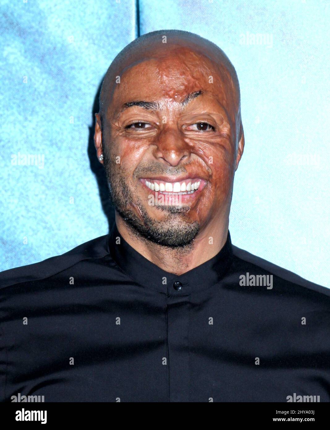 J.R. Martinez attending 'The Shallows' premiere in New York Stock Photo ...