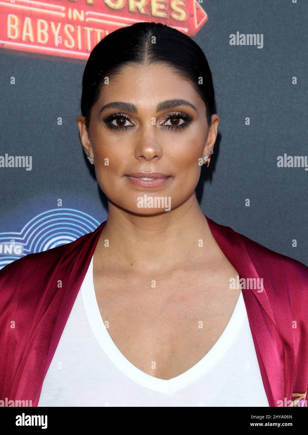 Rachel Roy attending the Premiere of 100th Disney Channel Original ...